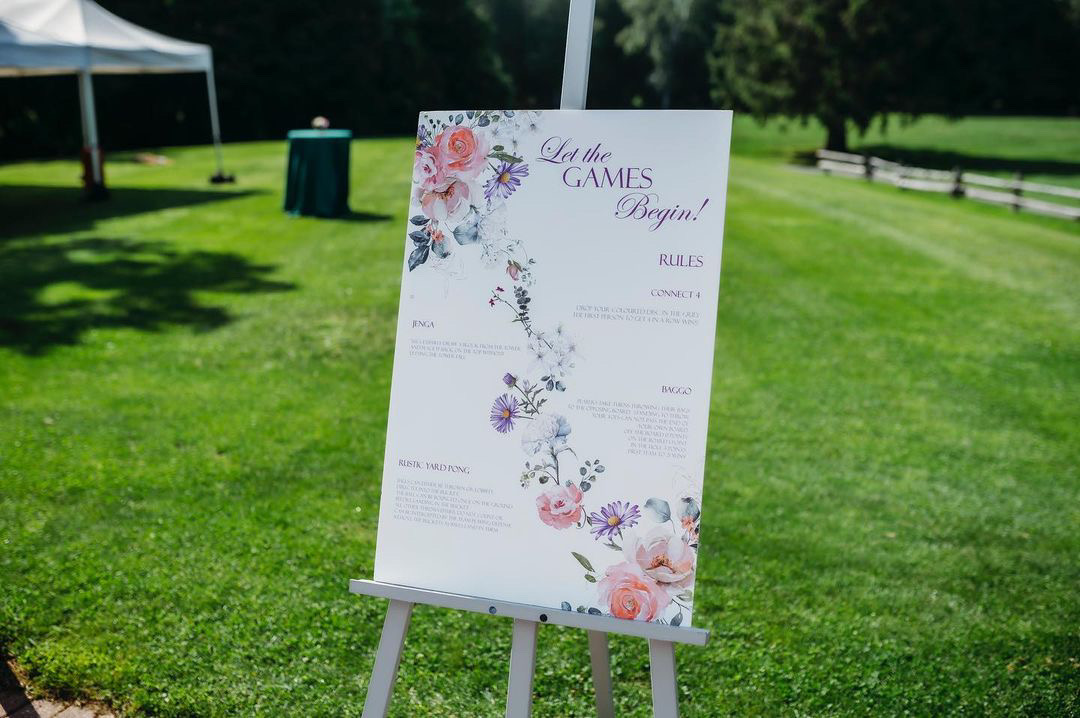 The Games Event Signage by Daisy Designs of Ottawa